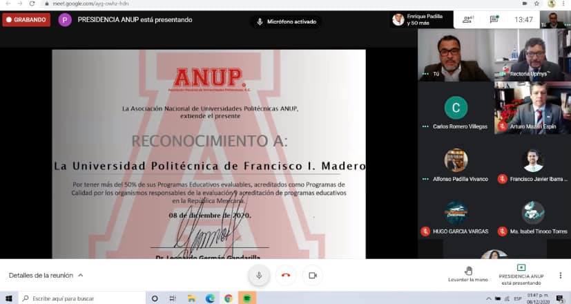 Calidad de servicios UPFIM – Universidad Politécnica de Francisco I. Madero